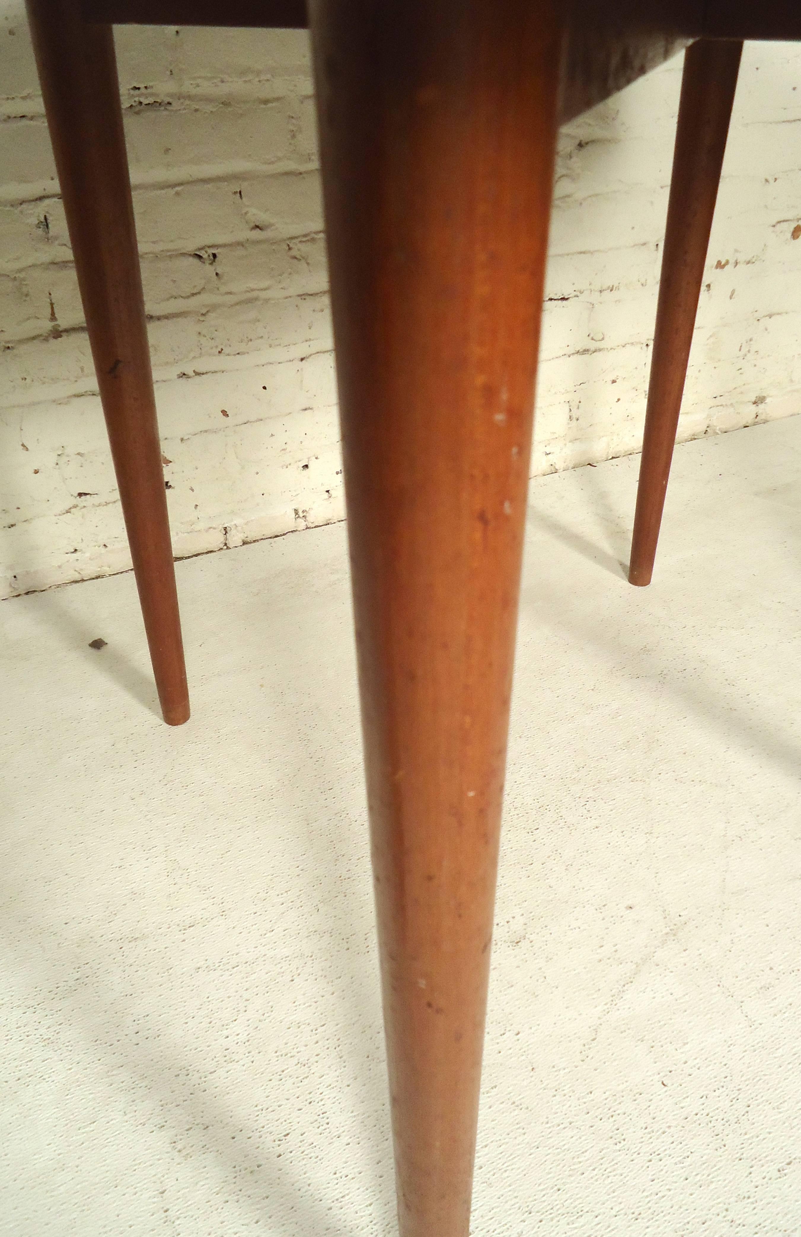 Vintage Round Table with Chess Board Inlay at 1stDibs | round chess table