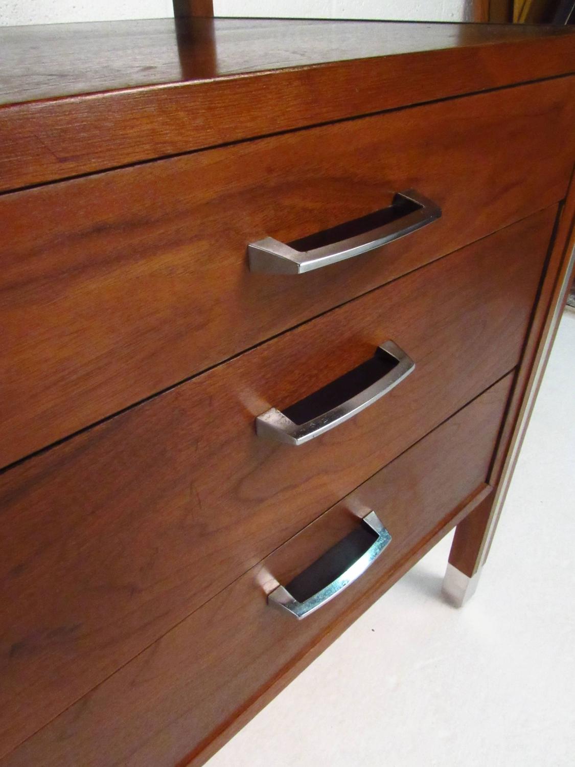 Mid-Century Modern Office Credenza by Directional at 1stdibs