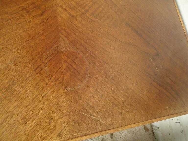 Unique Square Coffee Table on Casters For Sale at 1stDibs | square ...