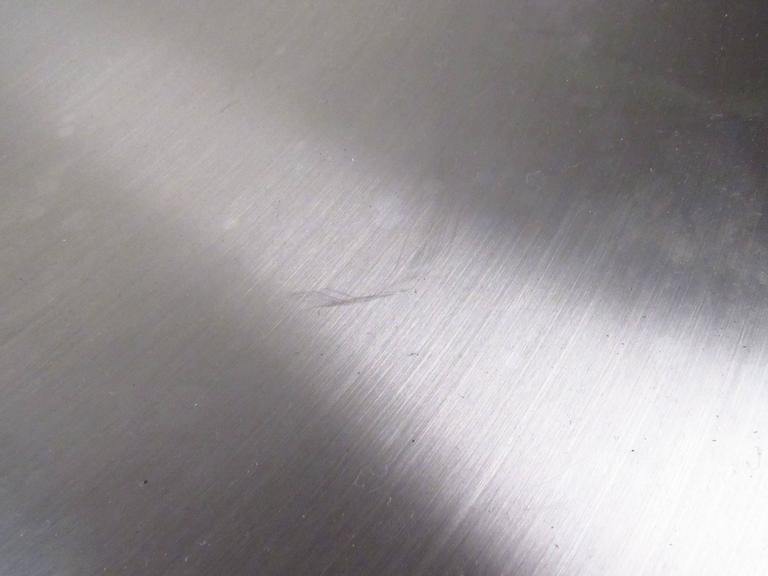 Modern Aluminium Top Coffee Table For Sale at 1stDibs