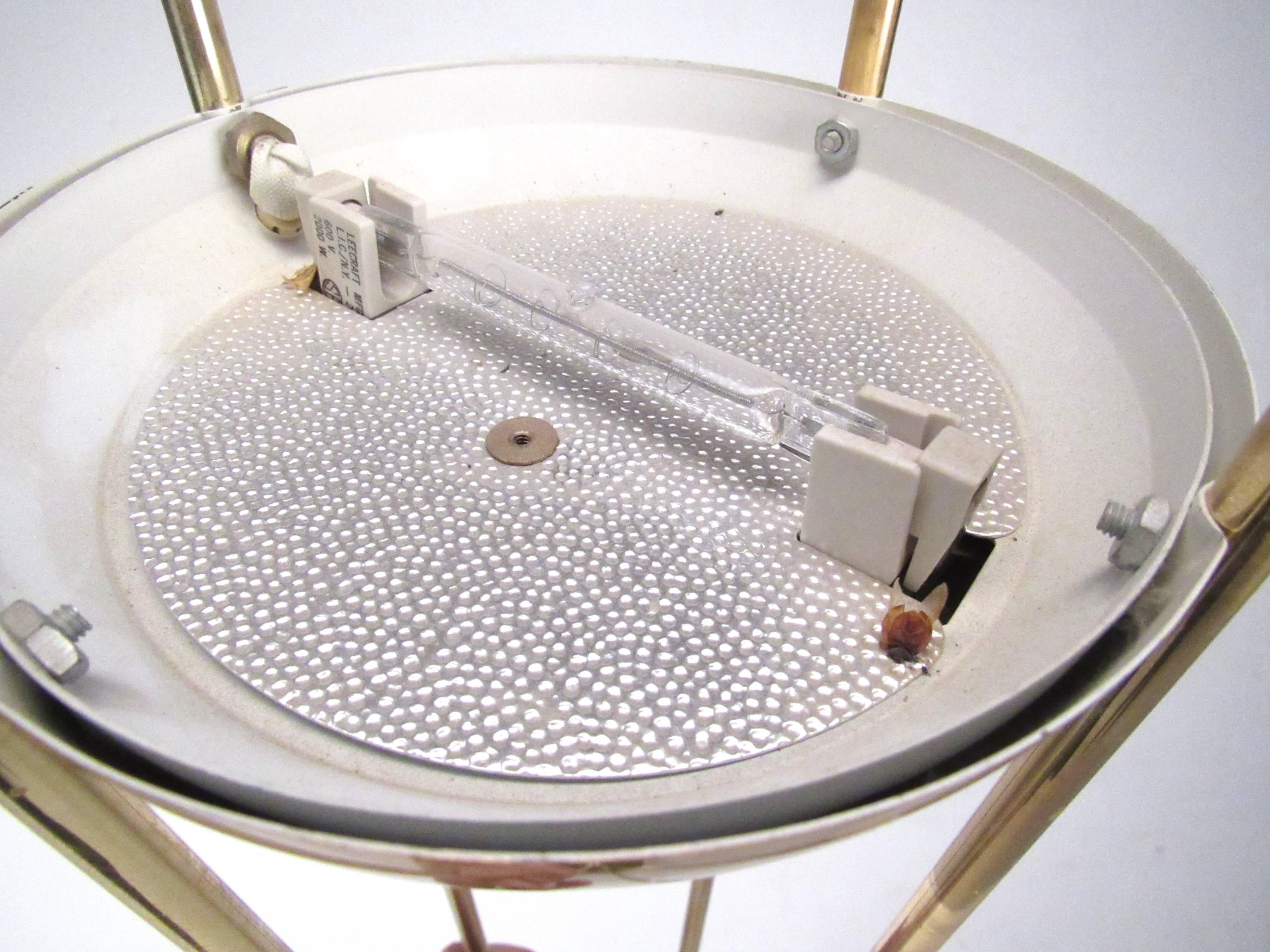 Mid-Century Modern Brass Torchiere Lamp at 1stDibs | 2566jr