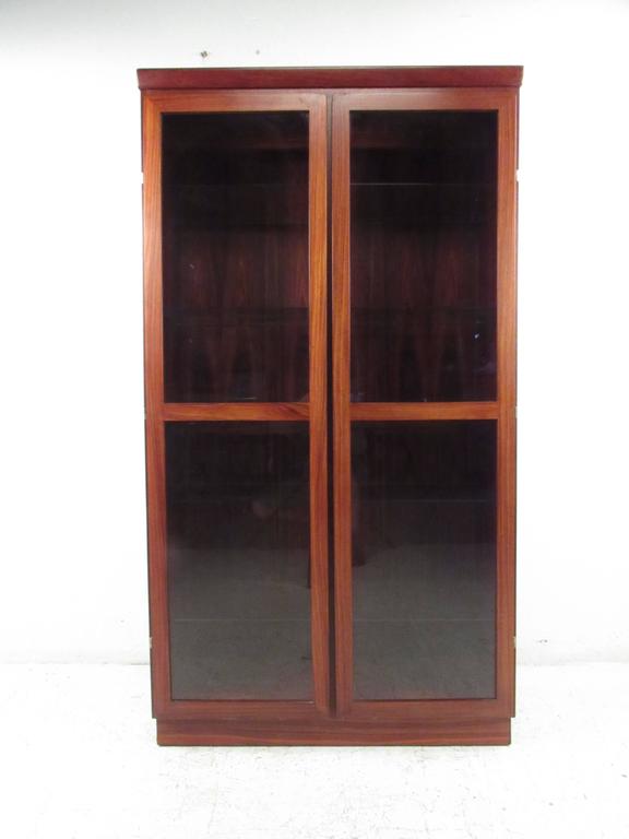 Rosewood Display Cabinet by Skovby For Sale at 1stDibs