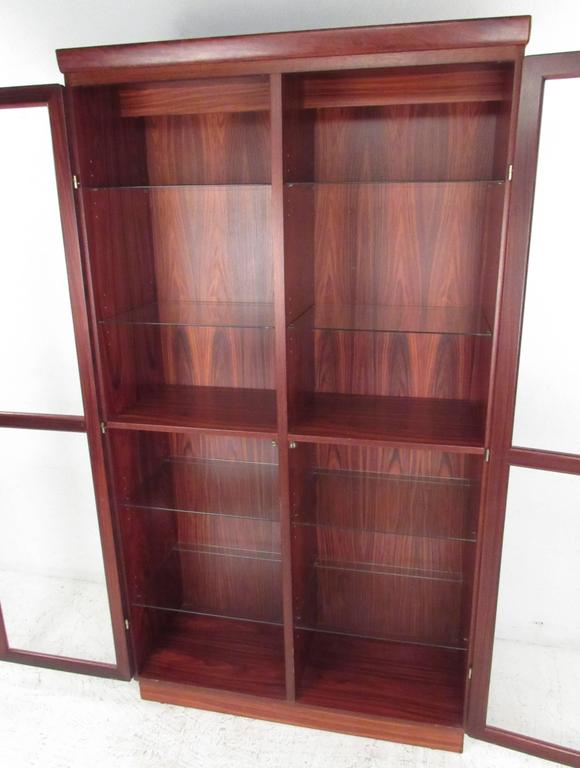 Rosewood Display Cabinet by Skovby For Sale at 1stDibs