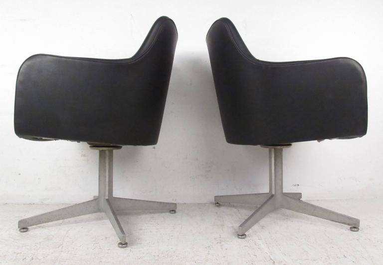 Set of Six Swivel Office Chairs by Good Form For Sale at 1stDibs