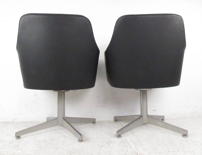 Set of Six Swivel Office Chairs by Good Form For Sale at 1stDibs