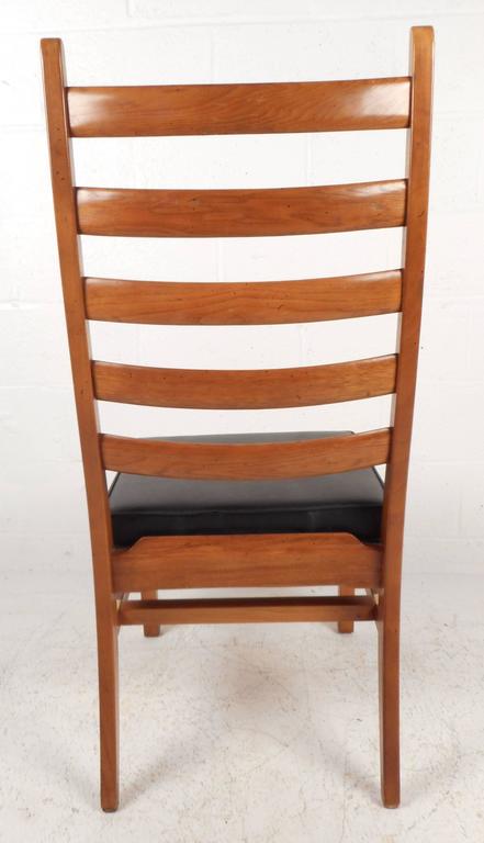 Set of Mid-Century Modern Ladder Back Dining Chairs For Sale at 1stDibs ...