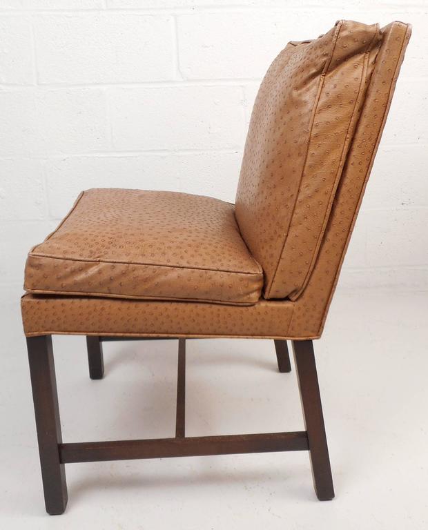 ostrich skin chair