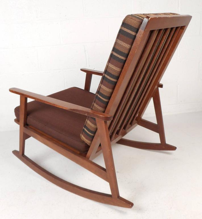 Mid-Century Modern Rocking Chair For Sale at 1stDibs | mid century ...