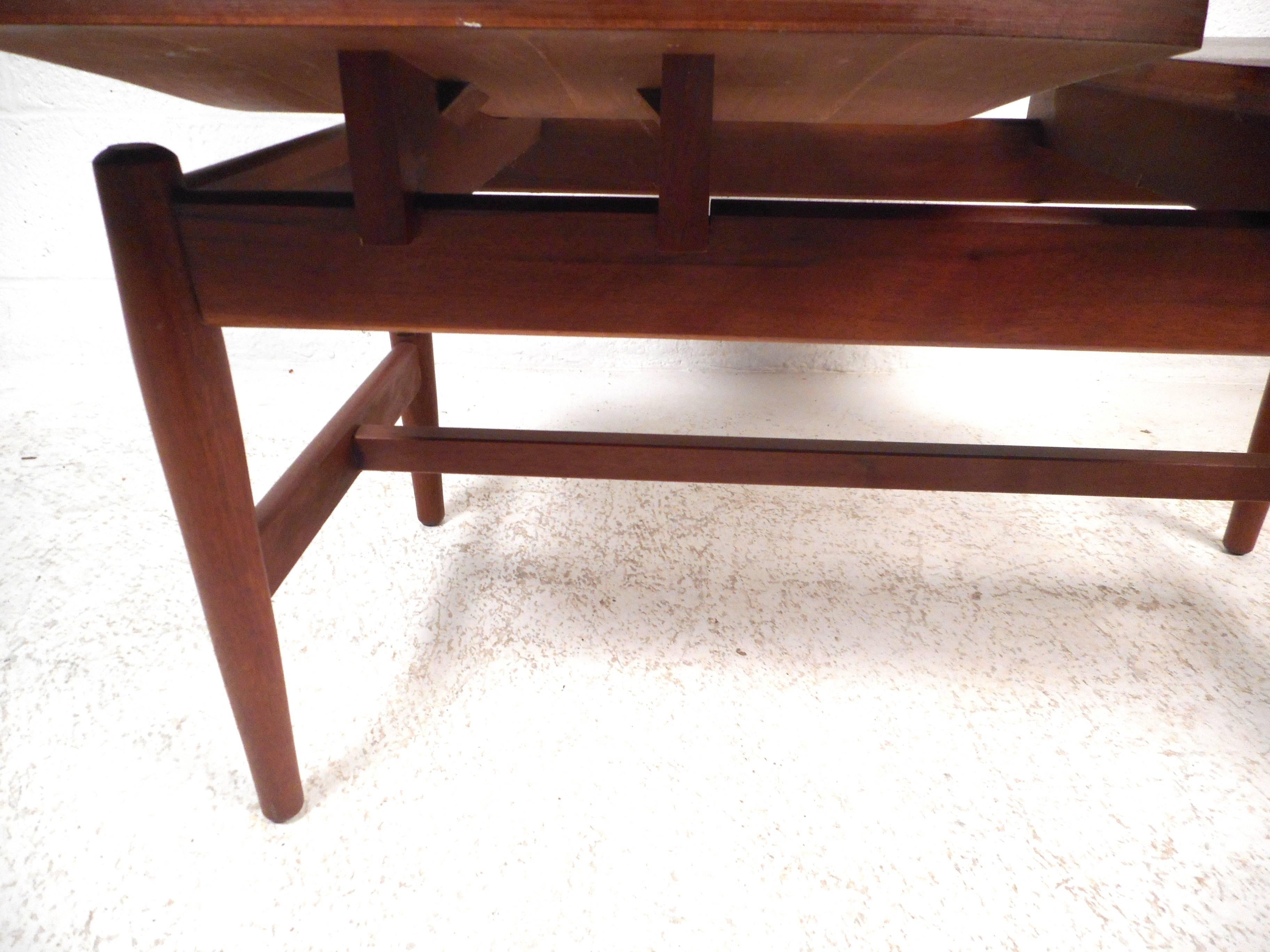 Mid-Century Modern Scandinavian Rosewood Telephone Table and Side Chair ...