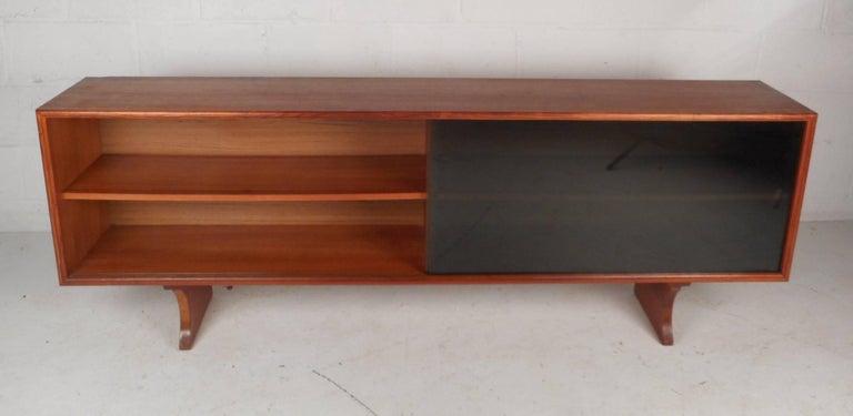Mid-Century Modern Teak Bookshelf Topper by Gunni Omann at 1stDibs