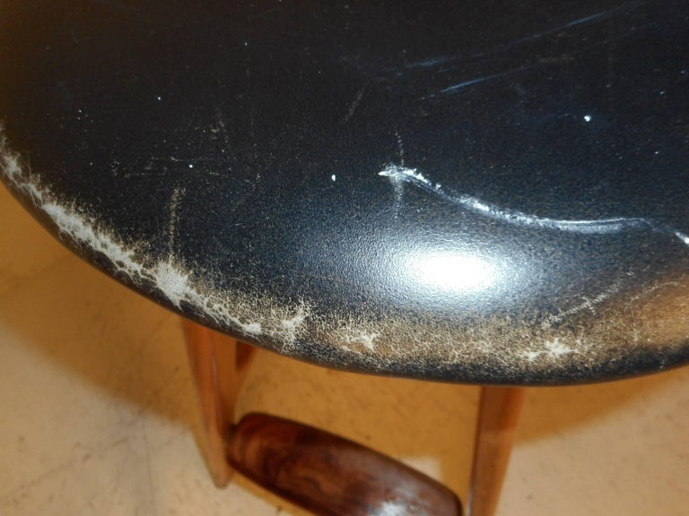 Pair of Danish Mid-Century Modern O.D. Mobler Bar Stools by Erik Buck ...