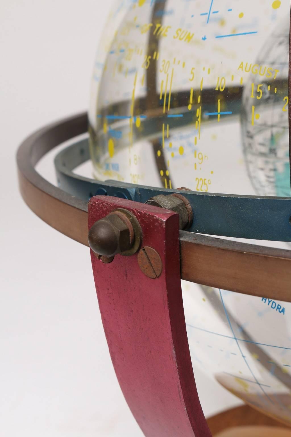 1958 Farquhar Celestial Navigation Globe with Documents at 1stDibs