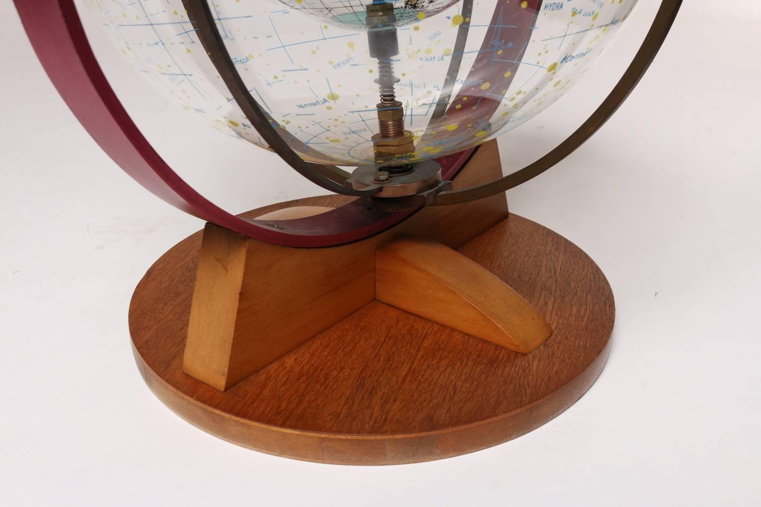 1958 Farquhar Celestial Navigation Globe with Documents at 1stDibs