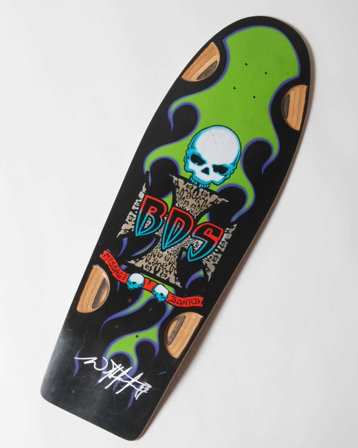 Dogtown Bulldog Skateboard Deck Set by Wes Humpston 2005, Unused ...