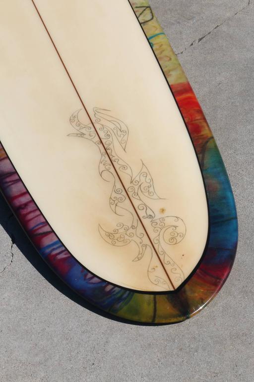 Bohemian Western California Acid Splash Bing Surfboard Fully Restored ...