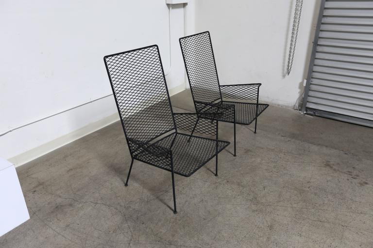 Pair of Expanded Metal Chairs by Hendrik Van Keppel and Taylor Green at ...