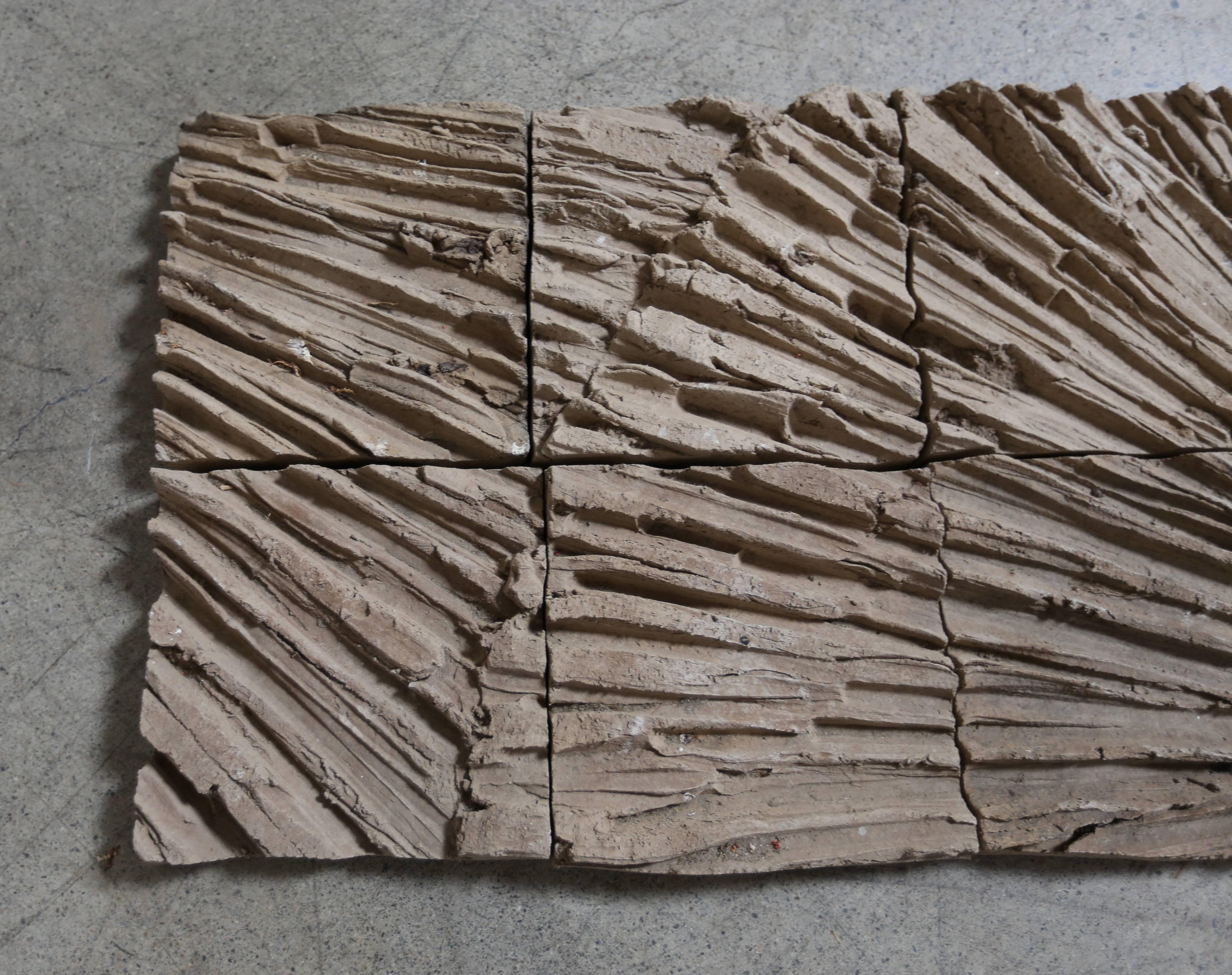 Ceramic Wall Sculpture by Stan Bitters at 1stDibs | stan bitters tile