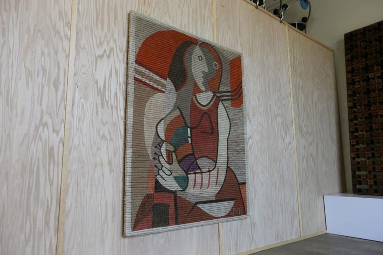 Large-Scale Handwoven Tapestry at 1stDibs