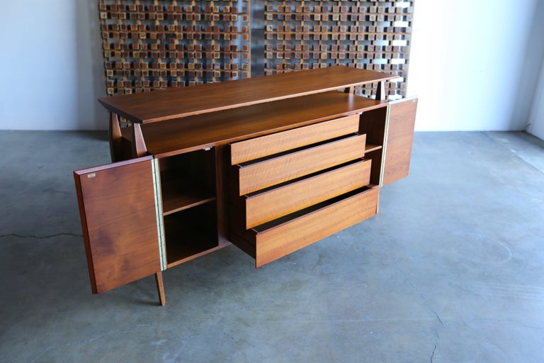 Cabinet Model 2154 by Bertha Schaefer for Singer and Sons For Sale at ...