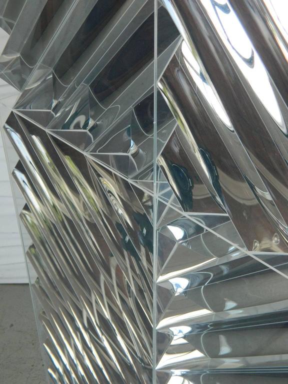 Mylar and Lucite Folding Screen For Sale at 1stDibs