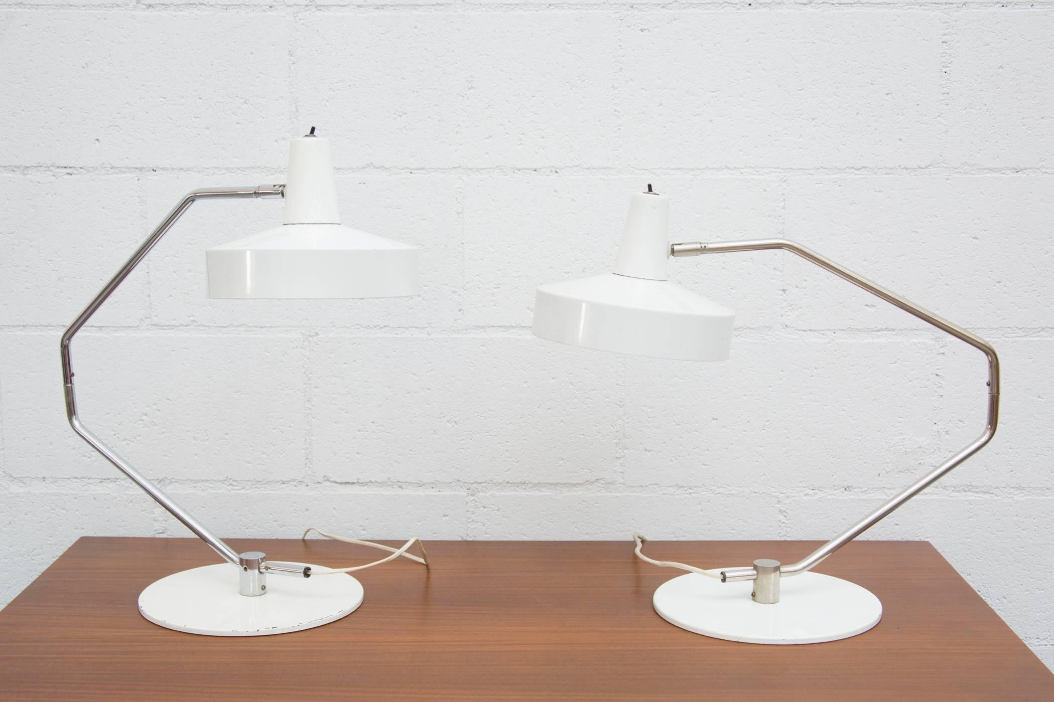 Pair of Hala Zeist Double Jointed Desk Lamps at 1stDibs