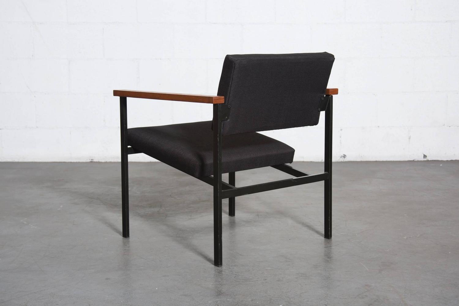 t'Spectrum Style Minimal Industrial Lounge Chair at 1stdibs