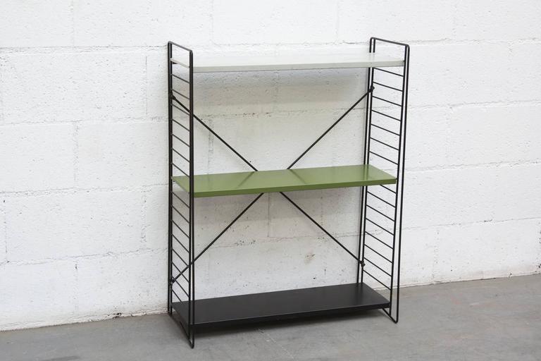 Tomado Standing Industrial Book Shelf at 1stDibs