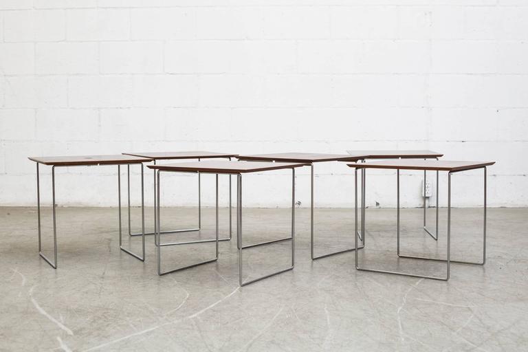 Georg Petersen Nesting Cube Table Set For Sale at 1stDibs