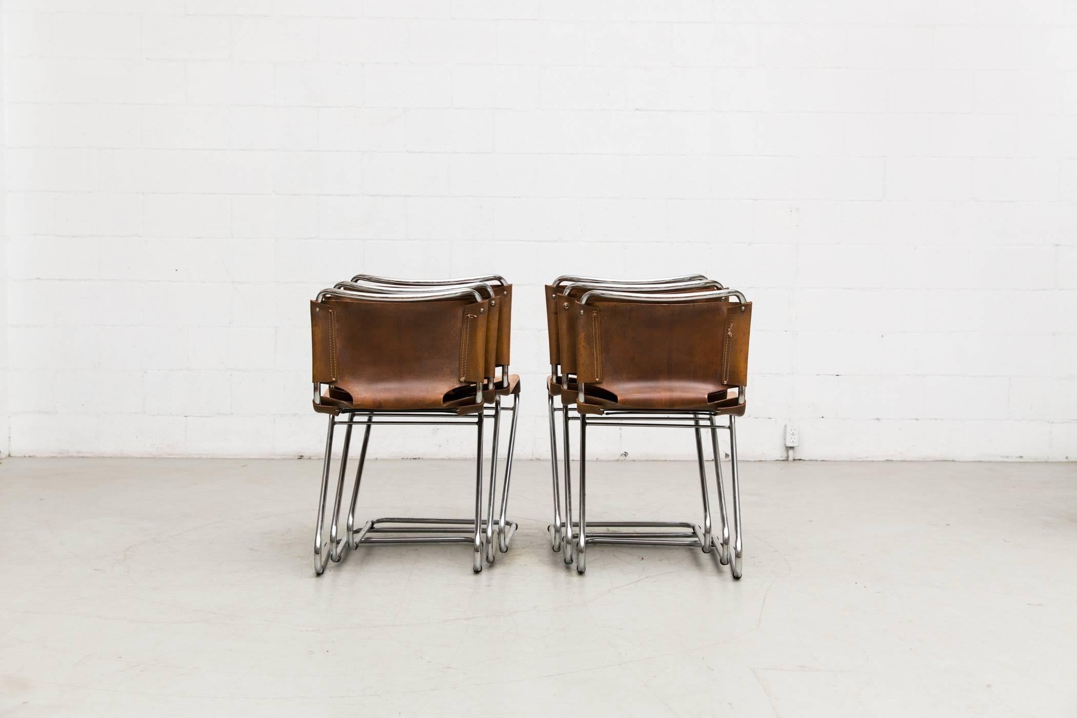 Set of Six Biscia Chairs by Pascal Mourgue for Steiner Meubles at 1stDibs
