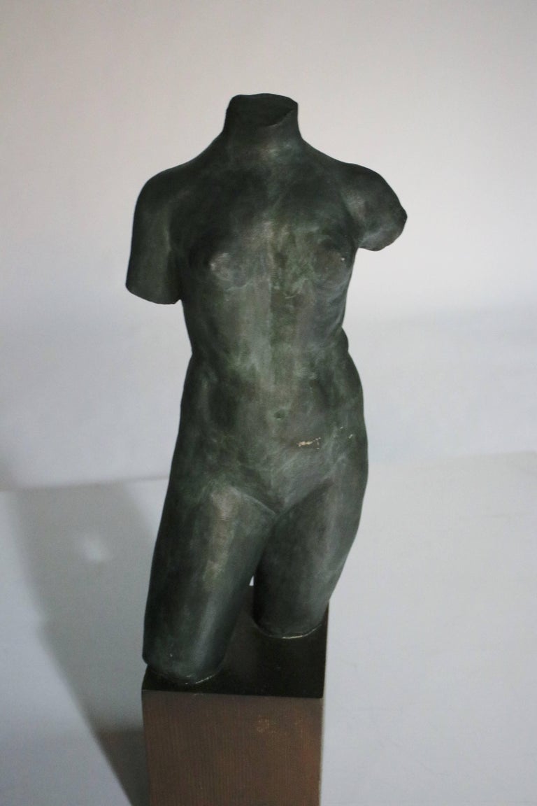 Midcentury Ceramic Female Torso Sculpture at 1stDibs | ceramic torso ...