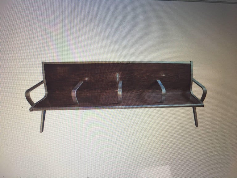 Reserved for Amy: 5 additional Greyhound Bus Benches at 1stDibs