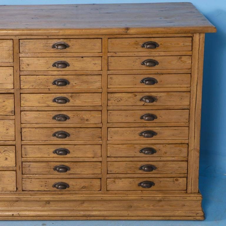Antique Pine Multi-Drawer Danish Sideboard, circa 1860 at 1stDibs ...