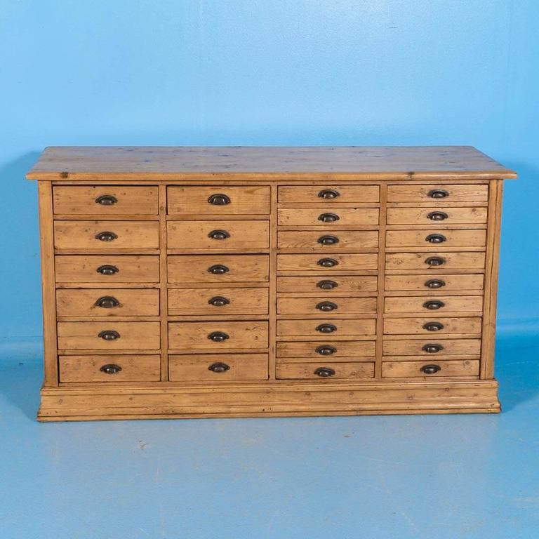 Antique Pine Multi-Drawer Danish Sideboard, circa 1860 at 1stDibs ...