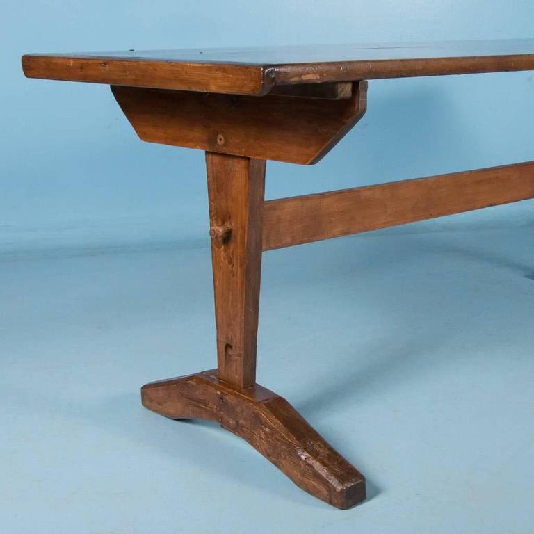 Antique Early American Country Harvest Table, 19th Century at 1stDibs