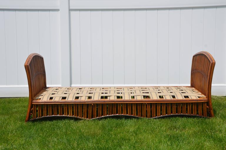 Antique Ypsilanti Stick Wicker Daybed at 1stDibs