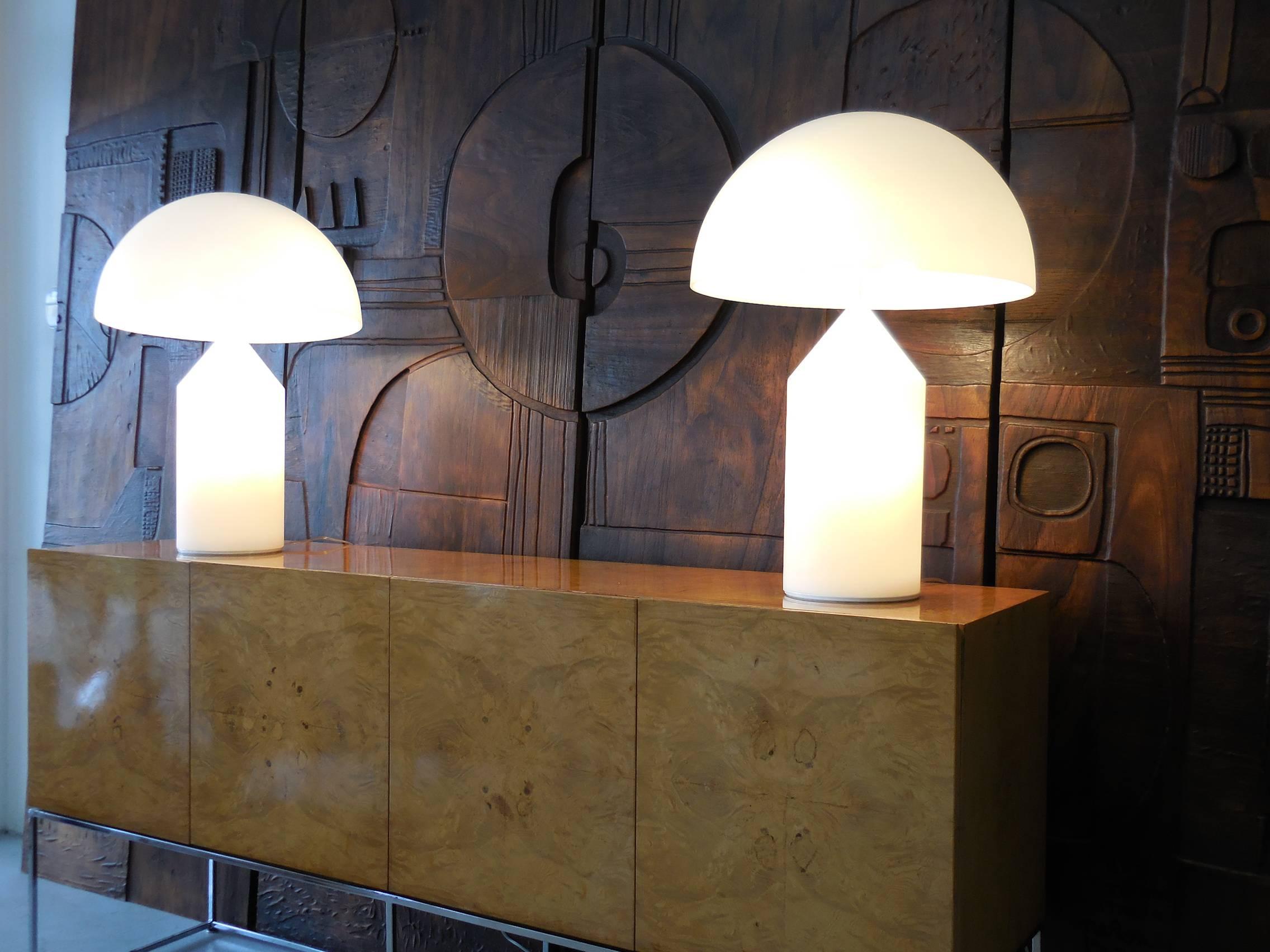 Pair of Atollo Table Lamps at 1stDibs
