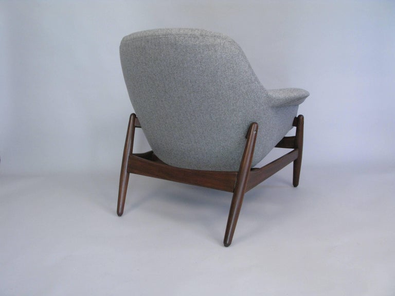 Pair of Midcentury George Tanier Selection Danish Lounge Chairs at 1stDibs