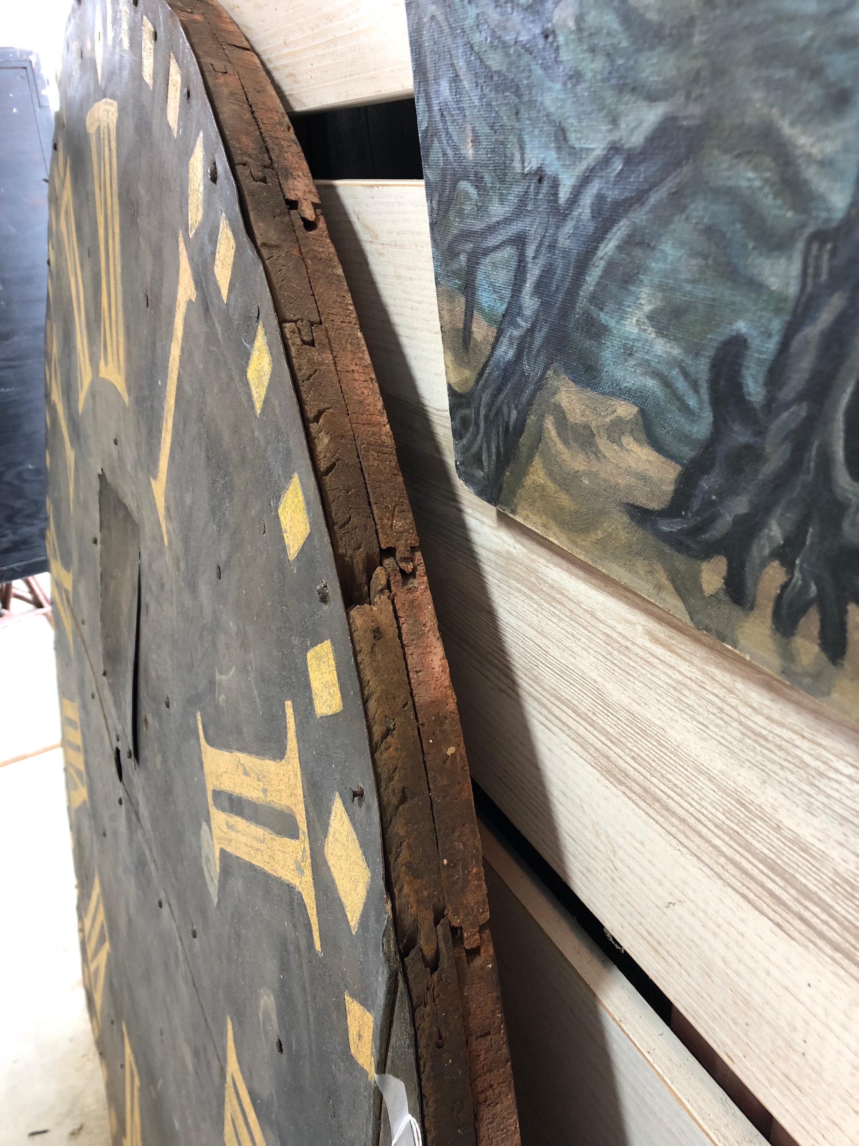 Large Antique Clock Face For Sale at 1stDibs | clock face for sale