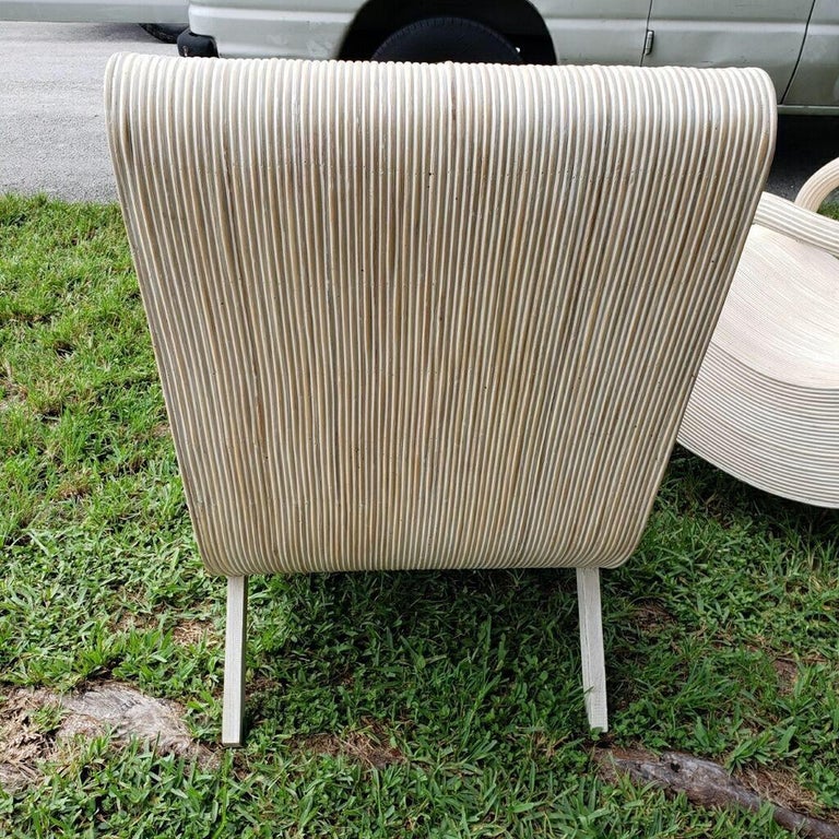 Modern Pencil Reed Lounge Chairs For Sale at 1stDibs