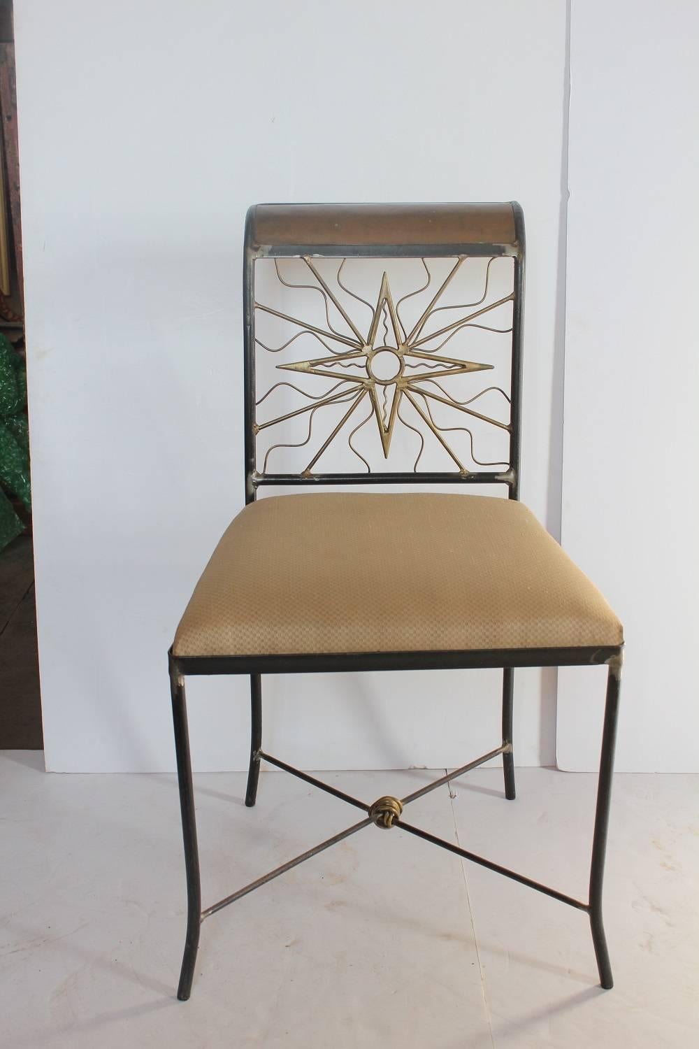 Hand Made "Sun" Chair By Mario Villa at 1stDibs | mario villa furniture