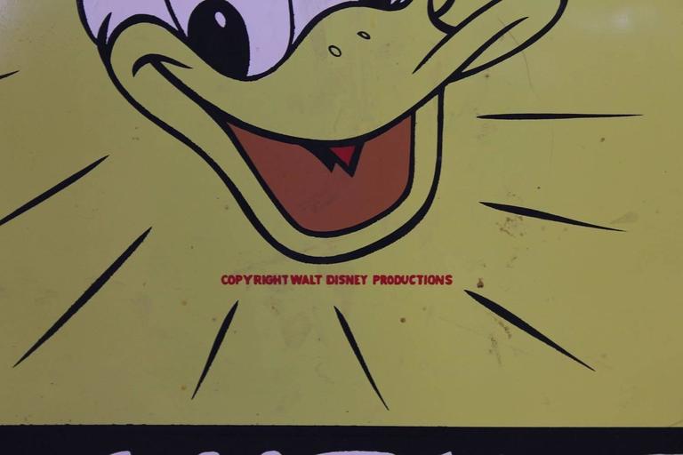 Rare 1950s Original Walt Disney's Donald Duck Bread Sign at 1stDibs ...