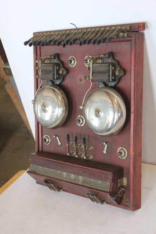 Antique American Hotel Alarm System at 1stDibs