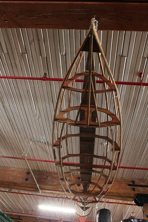 1930s Skeleton Wood Kayak Frame at 1stDibs