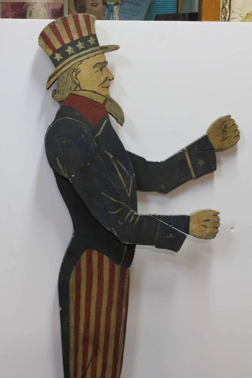 1920s Uncle Sam Mailbox Holder at 1stDibs | 1920s mailbox