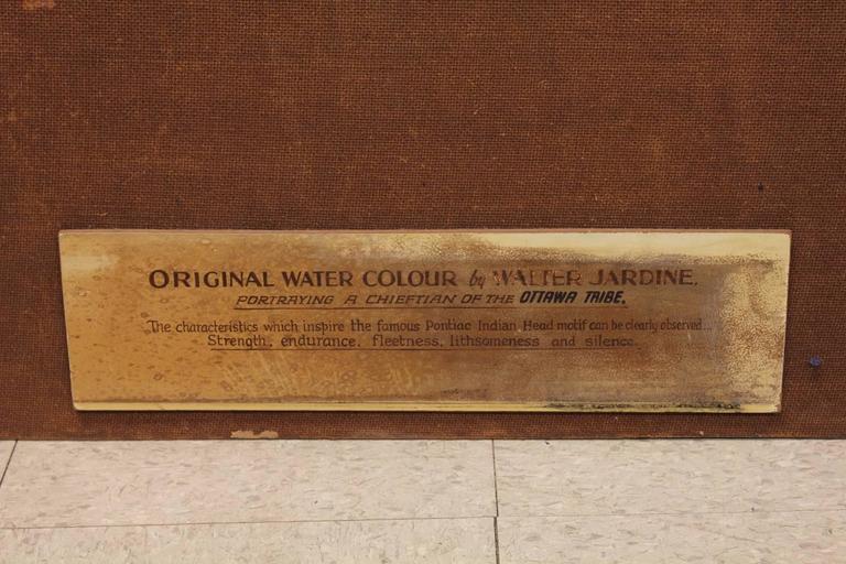 Vintage Original Watercolor by Walter Jardine at 1stDibs