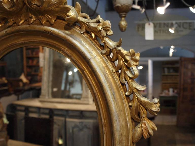 Exceptional 18th Century Italian Altar Frame Mirror For Sale at 1stDibs