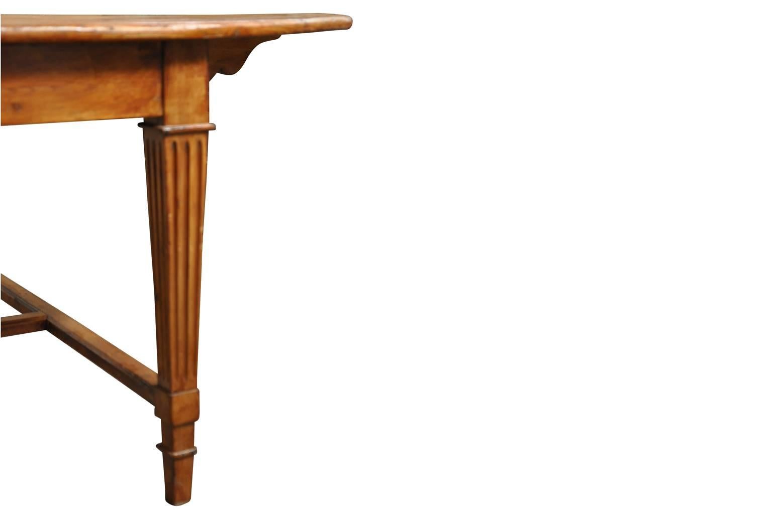 Outstanding and Exceptional French Louis XVI Dining Table For Sale at ...