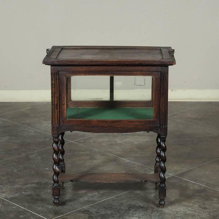 Antique English Display Tea Cart at 1stDibs