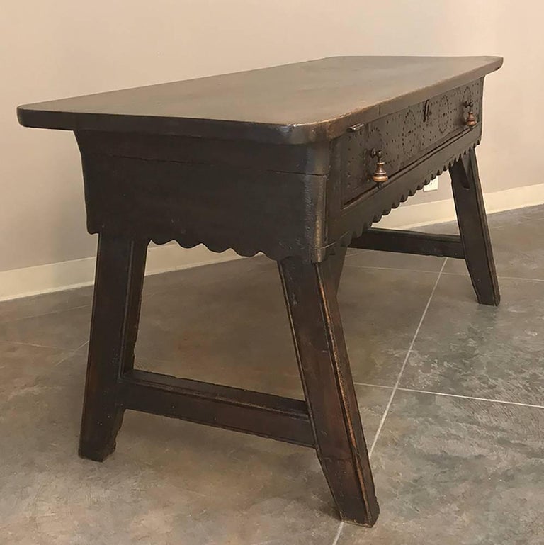 18th Century Rustic Country French Console Sofa Table at 1stDibs