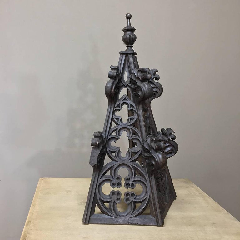 19th Century Gothic Carving, Architectural Fragment / Finial at 1stDibs